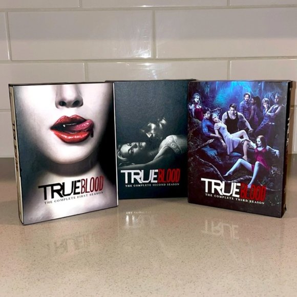 Media | True Blood Dvd Box Set Bundle Seasons 1 2 3 | Poshmark